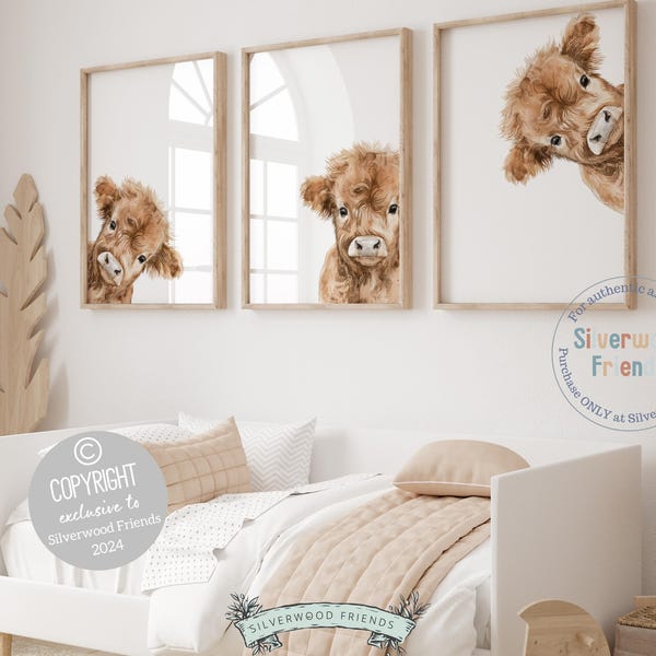 Highland Cow Room Decor - Etsy