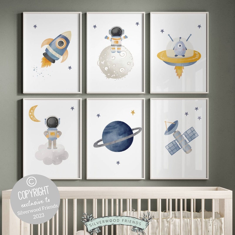 Outer Space Nursery - Etsy