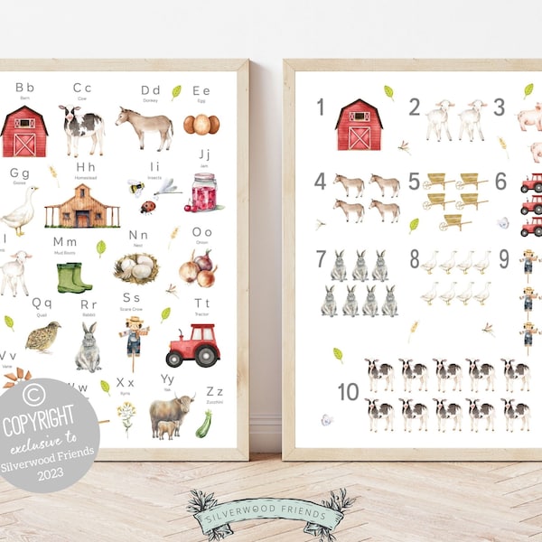Farm Animals Nursery - Etsy
