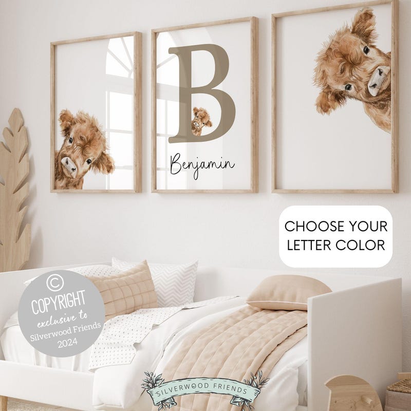 Highland Cow Nursery Photos - Etsy UK