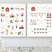 Farm Alphabet and Numbers Print, Farm Animals Nursery Wall Art, Farm ...