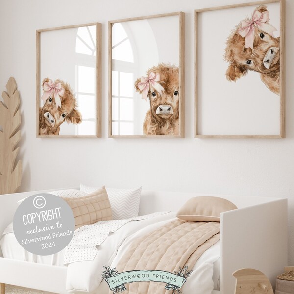 Cow Nursery Decor - Etsy