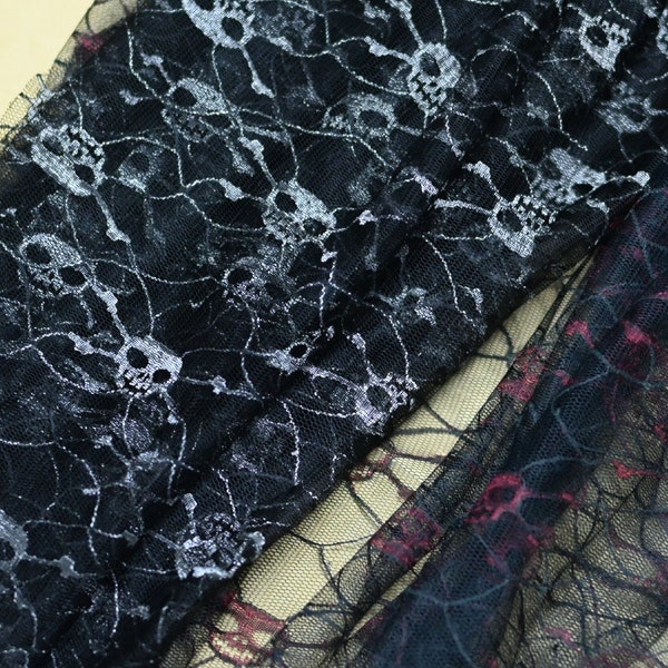 Doll Skull Fabric - Etsy