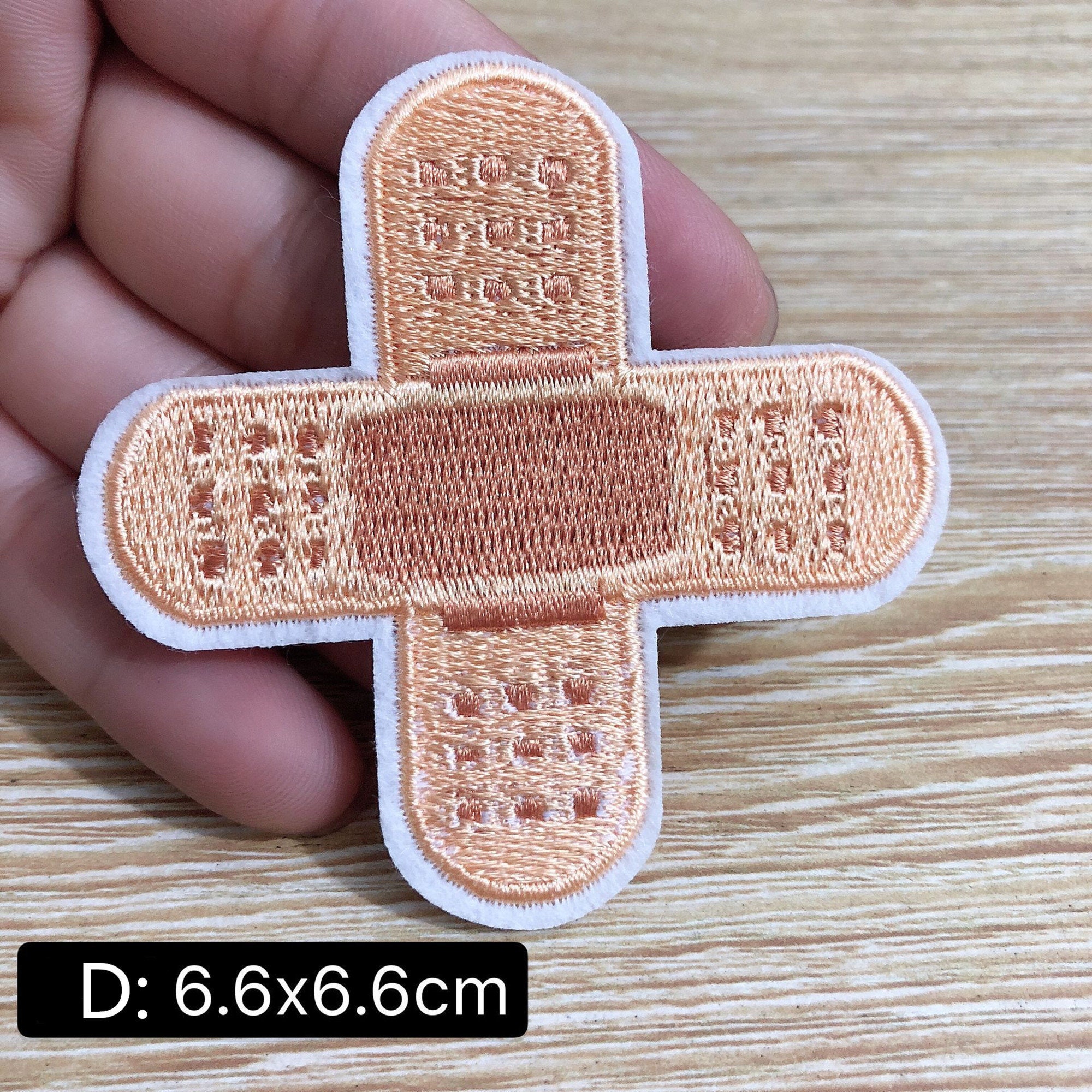 Bandage Patch Band-aid Applique Bandage Embroidery Love - Etsy