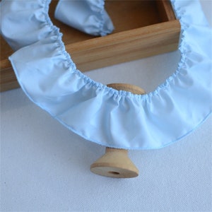 Pleated Cotton Lace, Ruffle Cotton Lace Trim, Cotton Trim for Collar ...