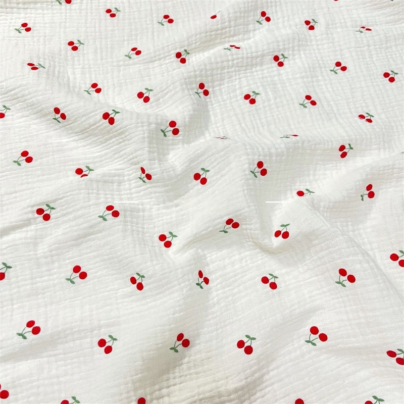 Cherry Fabric - Etsy