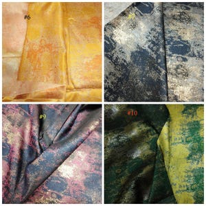 Luxury Metallic Gilding Embroidery Fabric, Designer Fabric, for Evening ...