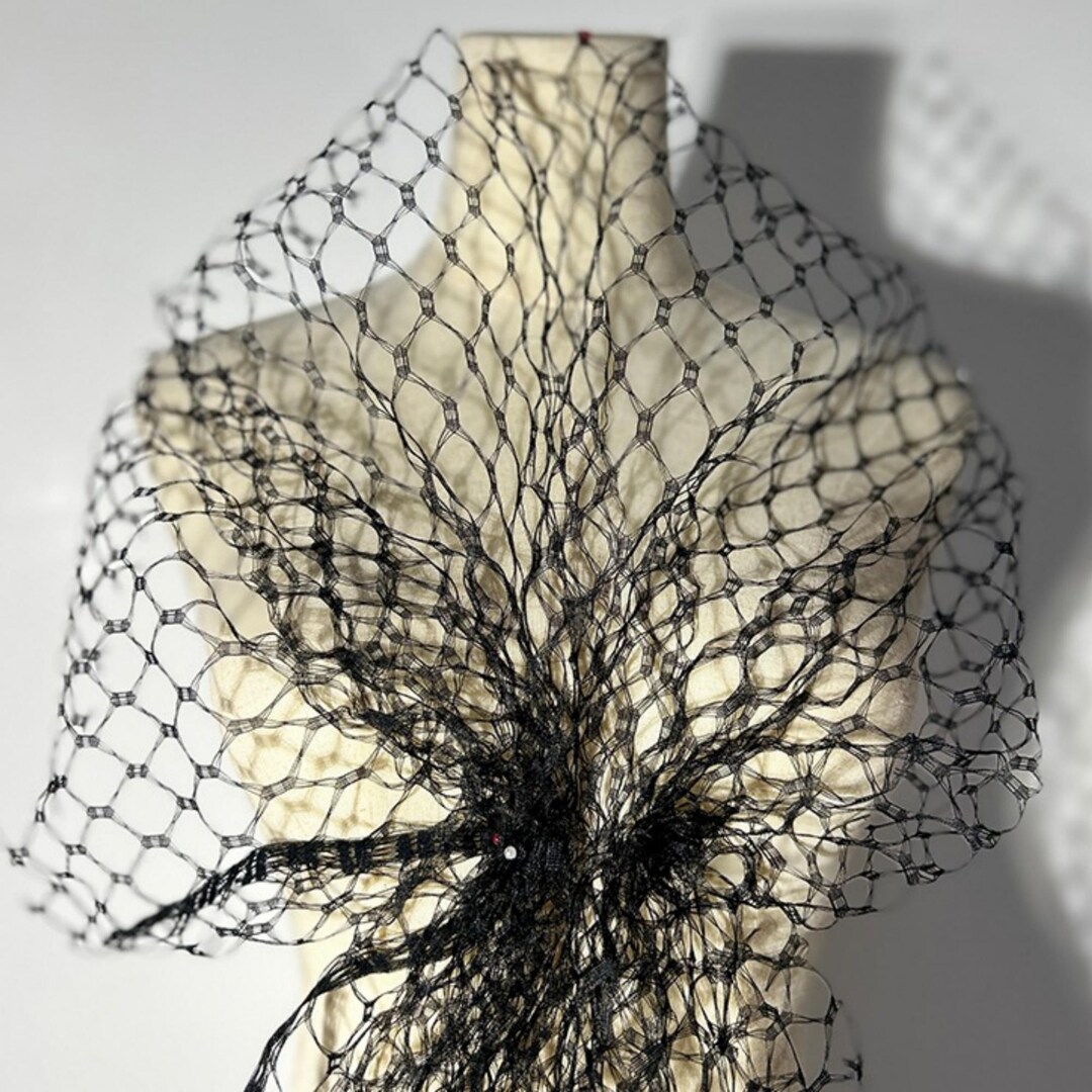 Stiff Designer Lace Fabric, Big Hole Mesh Fabric for Fashion Show ...