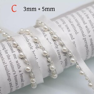 Pearl Trim, Pearl Ribbon, Pearl Sewing Lace Trim, Pearl Trimming ...