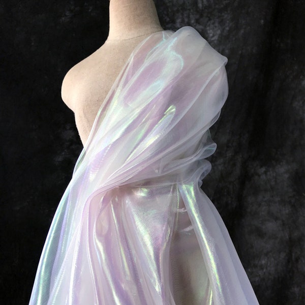 Royal Blue Sheer Shimmery Fabric - Etsy