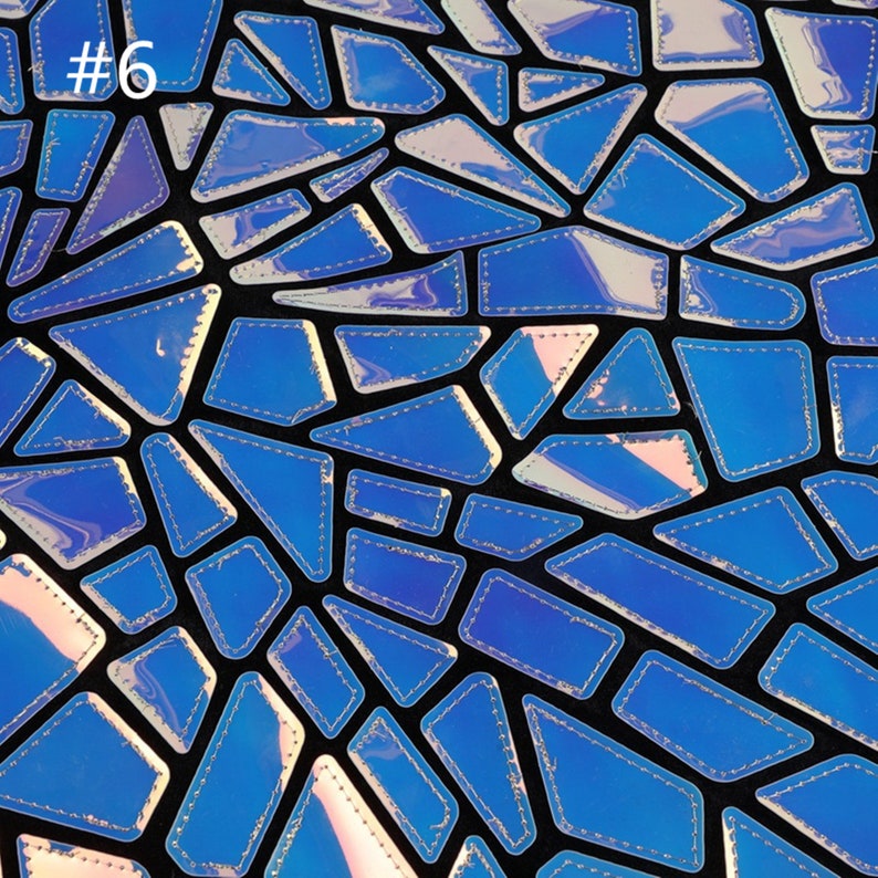 Unique Mirror Silver Sequin Fabric Stretch Velvet Sequin - Etsy