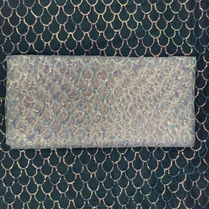 Sequin Fabric, Iridescent Colors Sequin Fish Scale Embroidery Fabric ...
