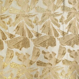 Embossed Jacquard Fabric, Luxury Gold Fabric, Polyester Fabric ...