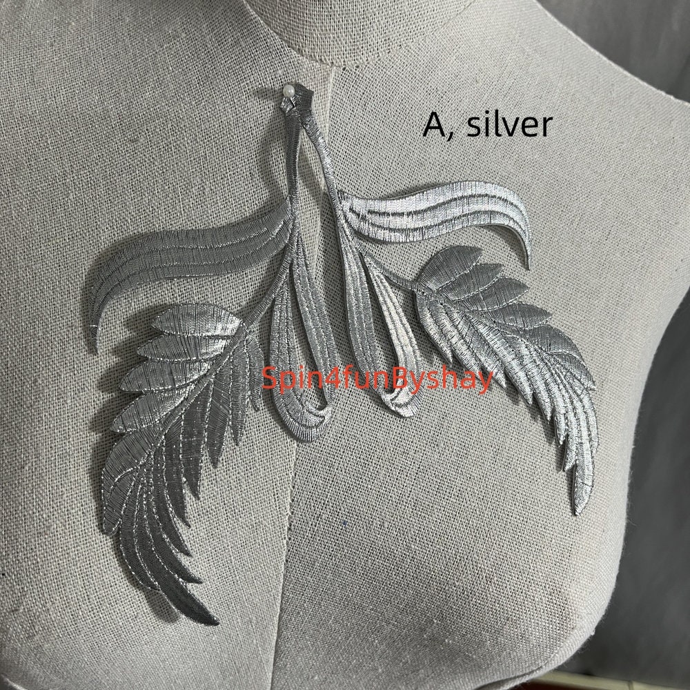 Gold Thread Lace Applique Vintage Embroidery Baroque Style - Etsy