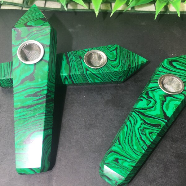 Crystal Smoking Pipe - Etsy