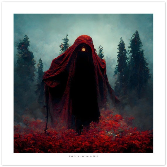 The Seer 14x14 Art Print - Etsy