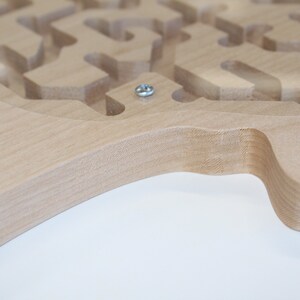 Bear Maze Kids Wooden Marble Maze Handmade Wooden Puzzle Game - Etsy