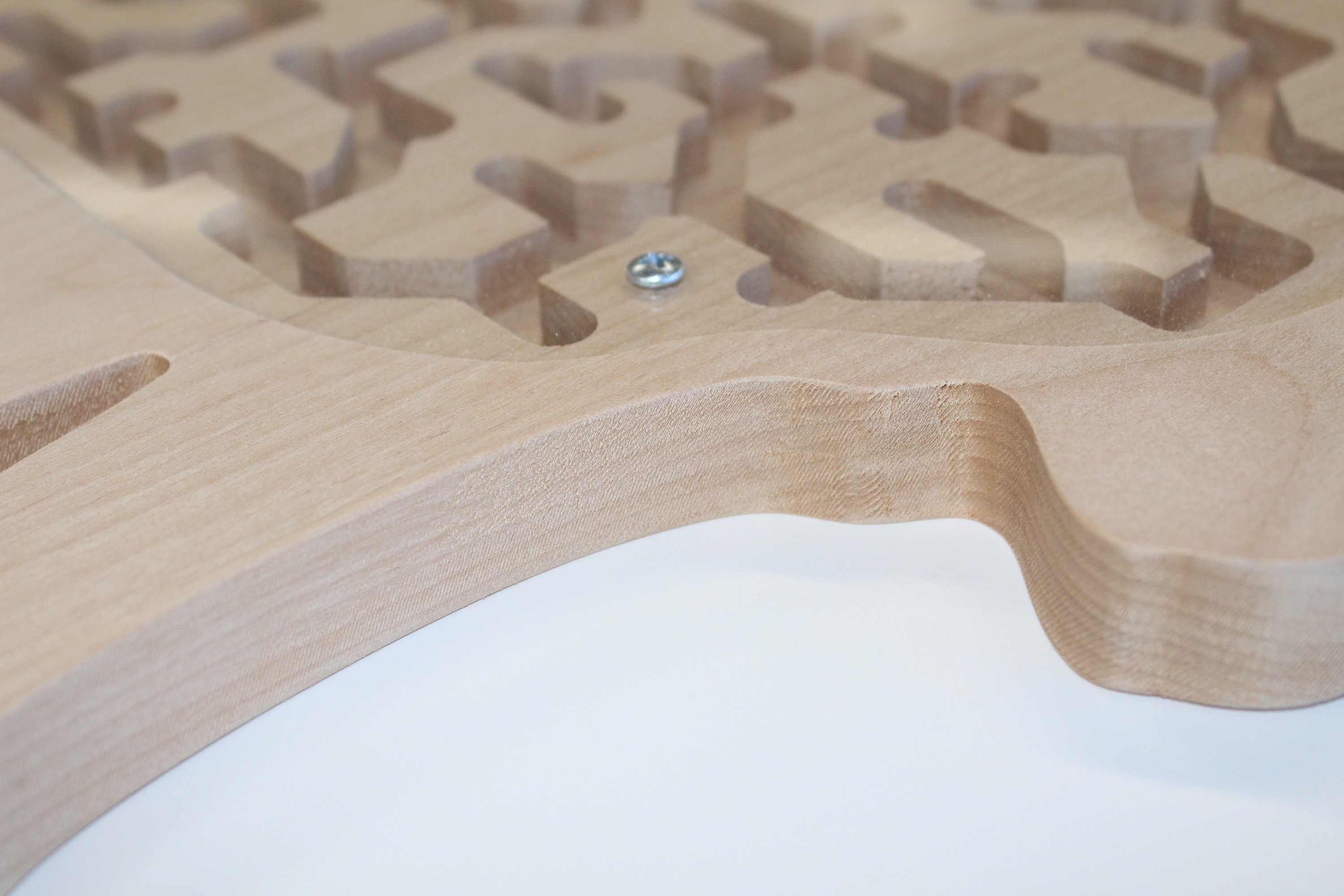 Bear Maze Kids Wooden Marble Maze Handmade Wooden Puzzle Game - Etsy