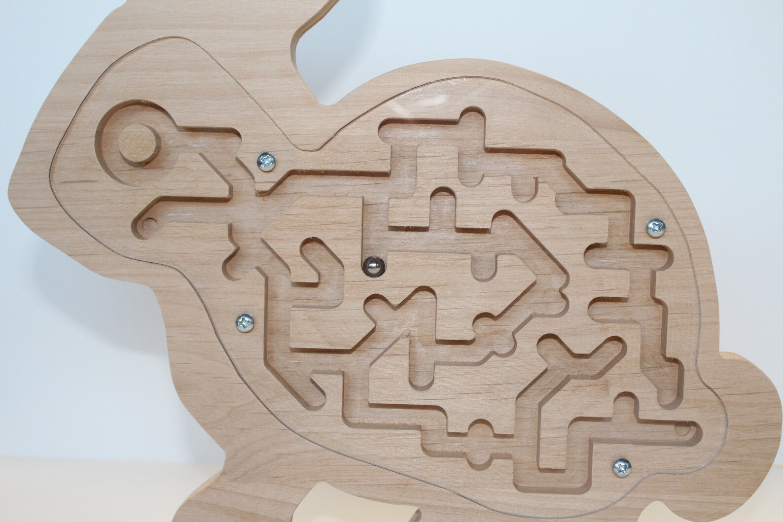 Bunny Maze Marble Maze Handmade Wood Maze Wooden Games Wood - Etsy