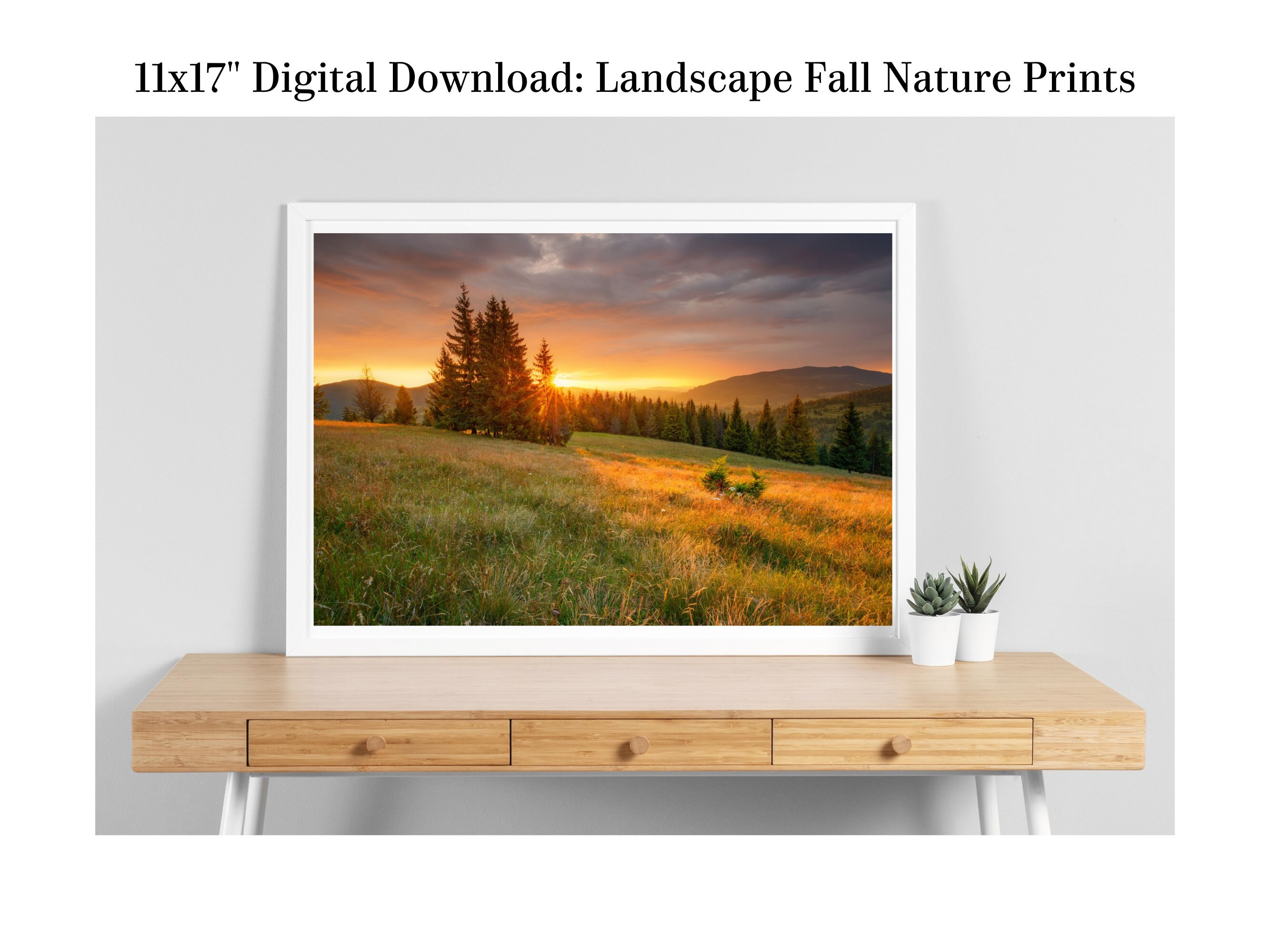 25 Autumn Landscape Nature Prints | Fall Photos | Nature Home Decor ...