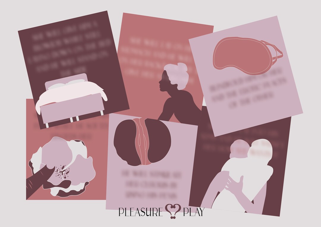 Pleasure & Play, Sexual Printable Cards | Foreplay for Couples ...