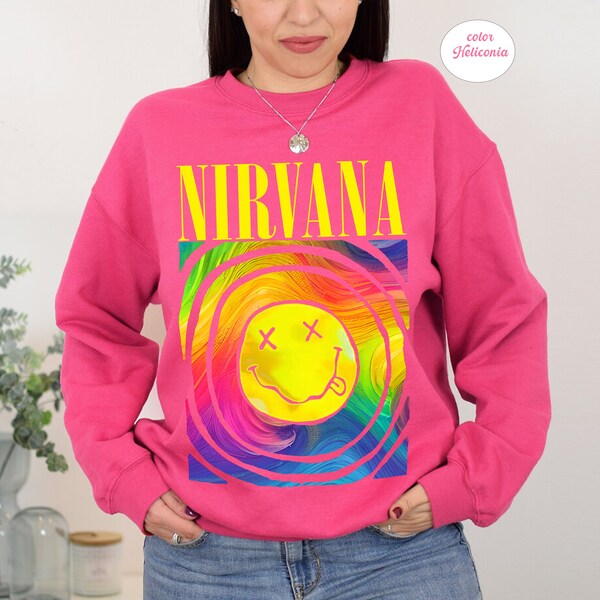 Nirvana Sweatshirt - Etsy