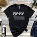Pop Pop Definition Shirt, Poppop Definition, Pop-pop Defined T-shirt ...
