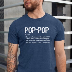Pop Pop Definition Shirt, Poppop Definition, Pop-pop Defined T-shirt ...