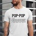 Pop Pop Definition Shirt, Poppop Definition, Pop-pop Defined T-shirt ...