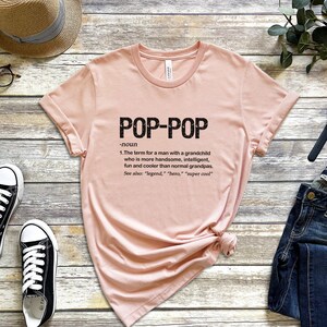 Pop Pop Definition Shirt, Poppop Definition, Pop-pop Defined T-shirt ...