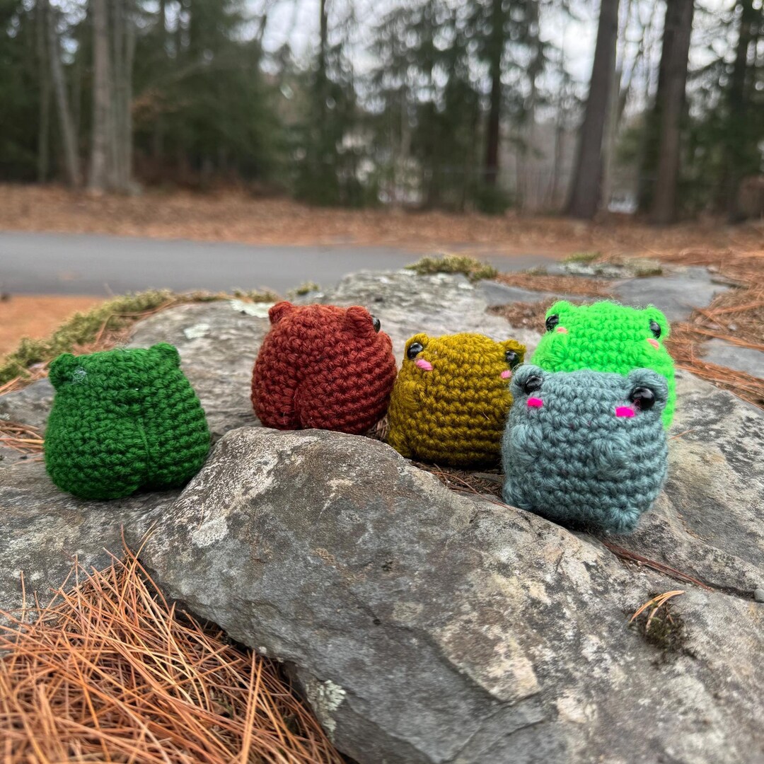 Cheeky Frogs Handmade Crochet Amigurumi - Etsy