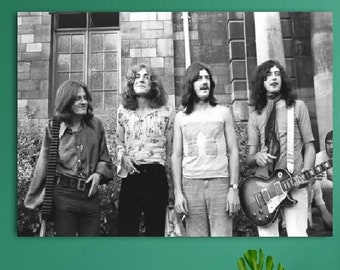 Large Led Zeppelin Wall Art - Etsy UK