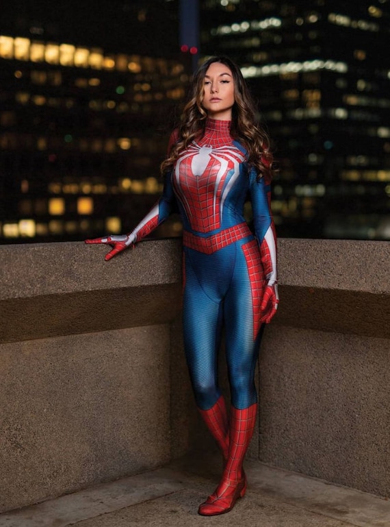 Woman Spider-man Costume Woman Halloween Costume Woman - Etsy UK