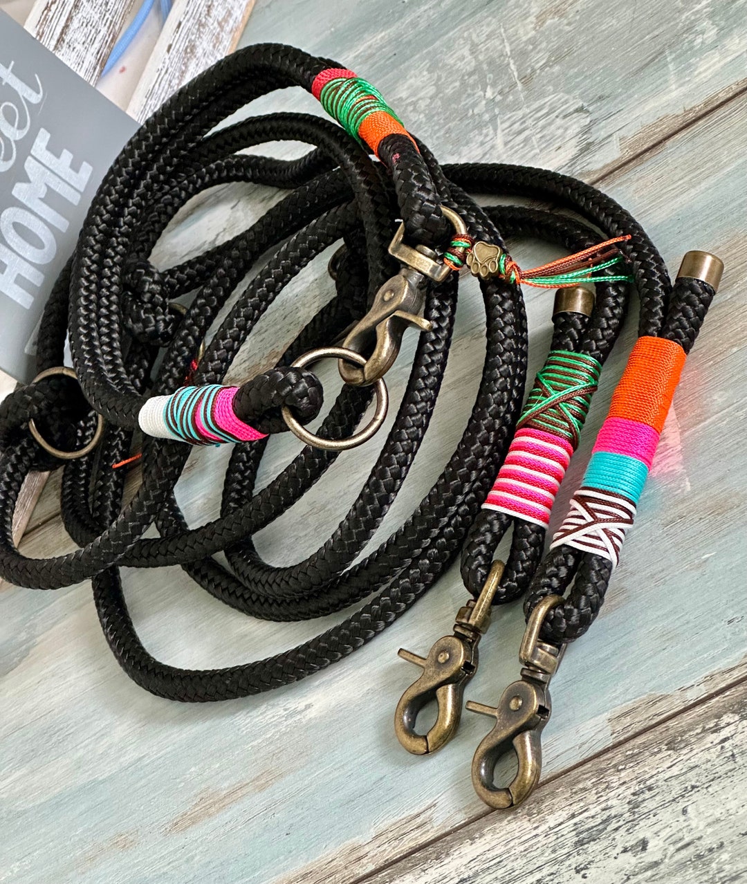 Rope Leash and Collar Set bolivia for Large and Small Dogs/ Crossbody ...