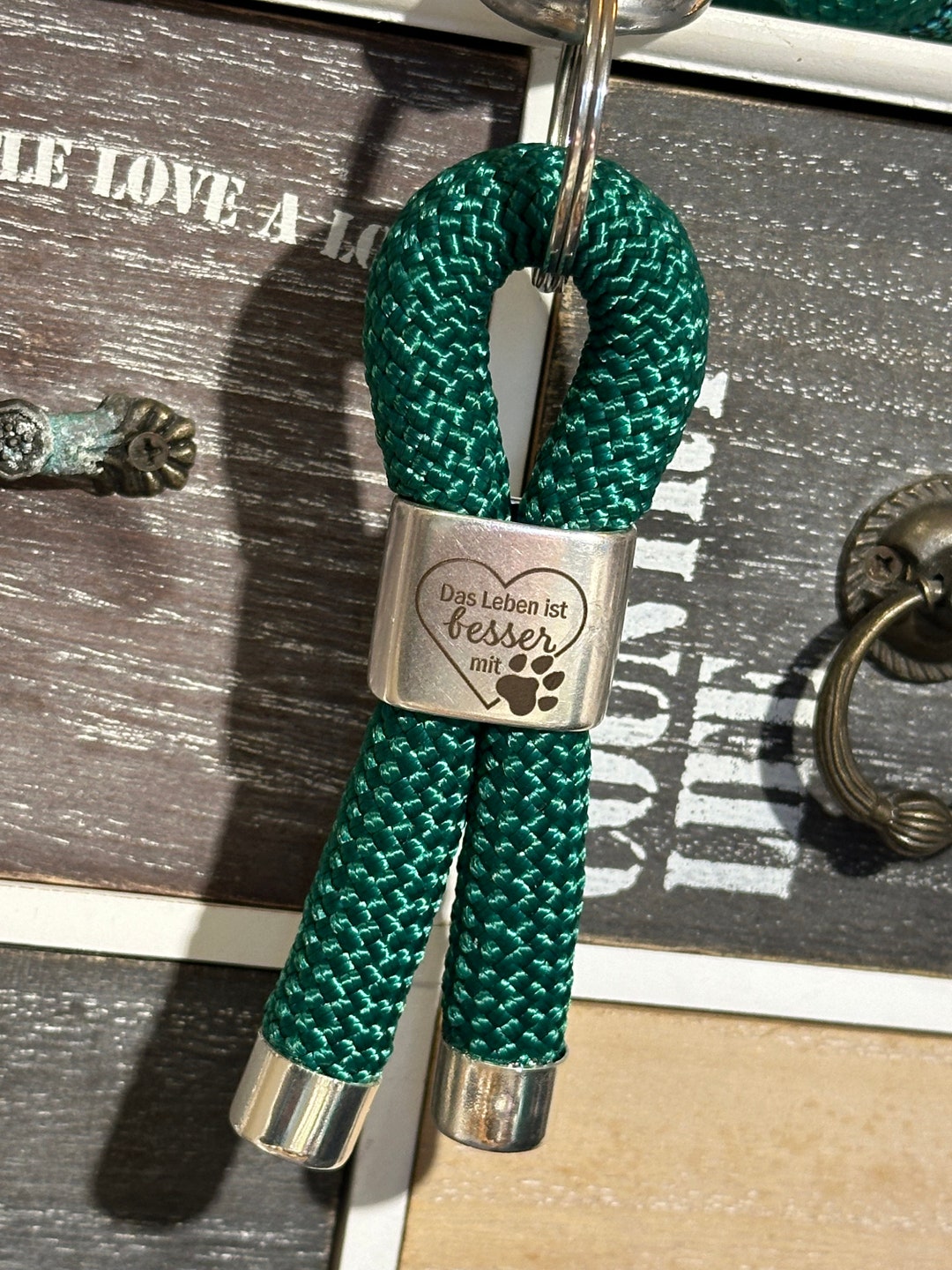 Keychain Sailing Rope With Slider Life is Better With a Dog - Etsy