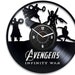 Avengers Vinyl Record Black Wall Clock Marvels Art Work Original Decor ...