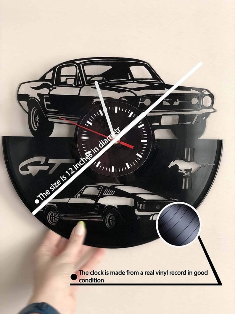The Beatles Vinyl Record Clock Creative Decor for Home Office - Etsy