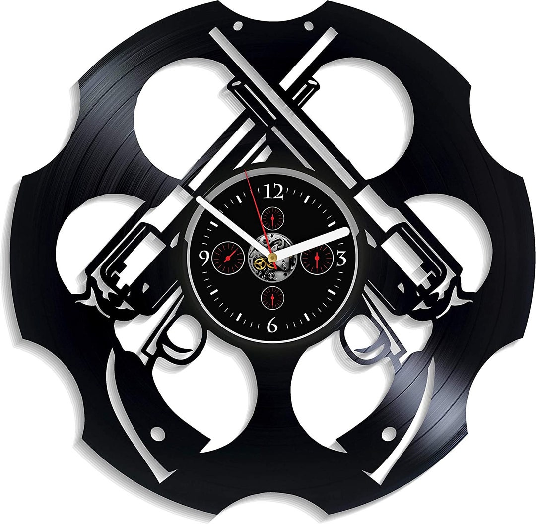 Revolvers Vinyl Record Wall Clock Unique Decor for Apartment Birthday ...