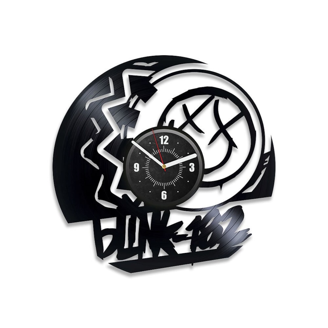 Rock Band Vinyl Record Wall Clock Punk Rock Art Unique Teenager Room ...