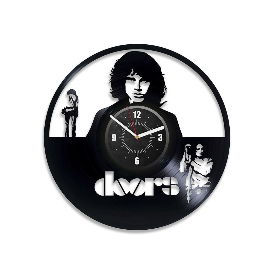The Doors Vinyl Record Round Wall Clock Rock Legends Art Unique Decor ...