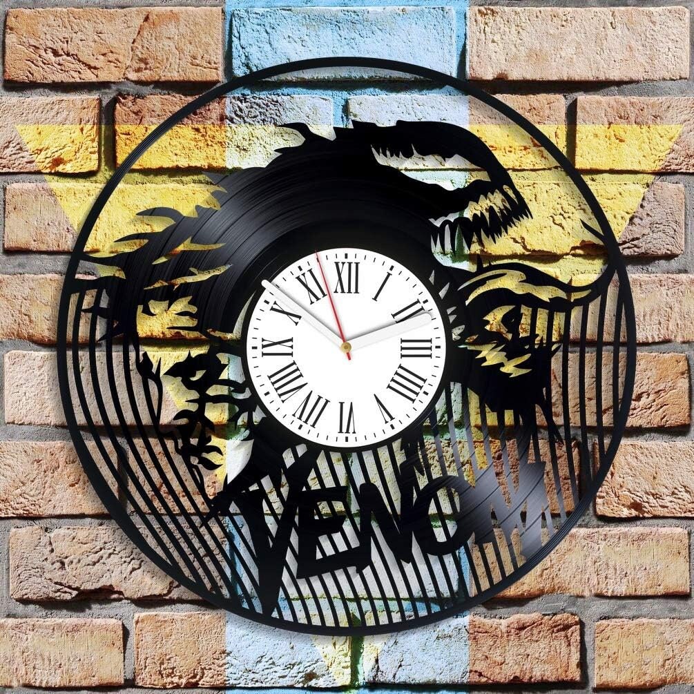 Venom Vinyl Record Clock, Comic Book Characters, Movie Lover Gift, Mens ...