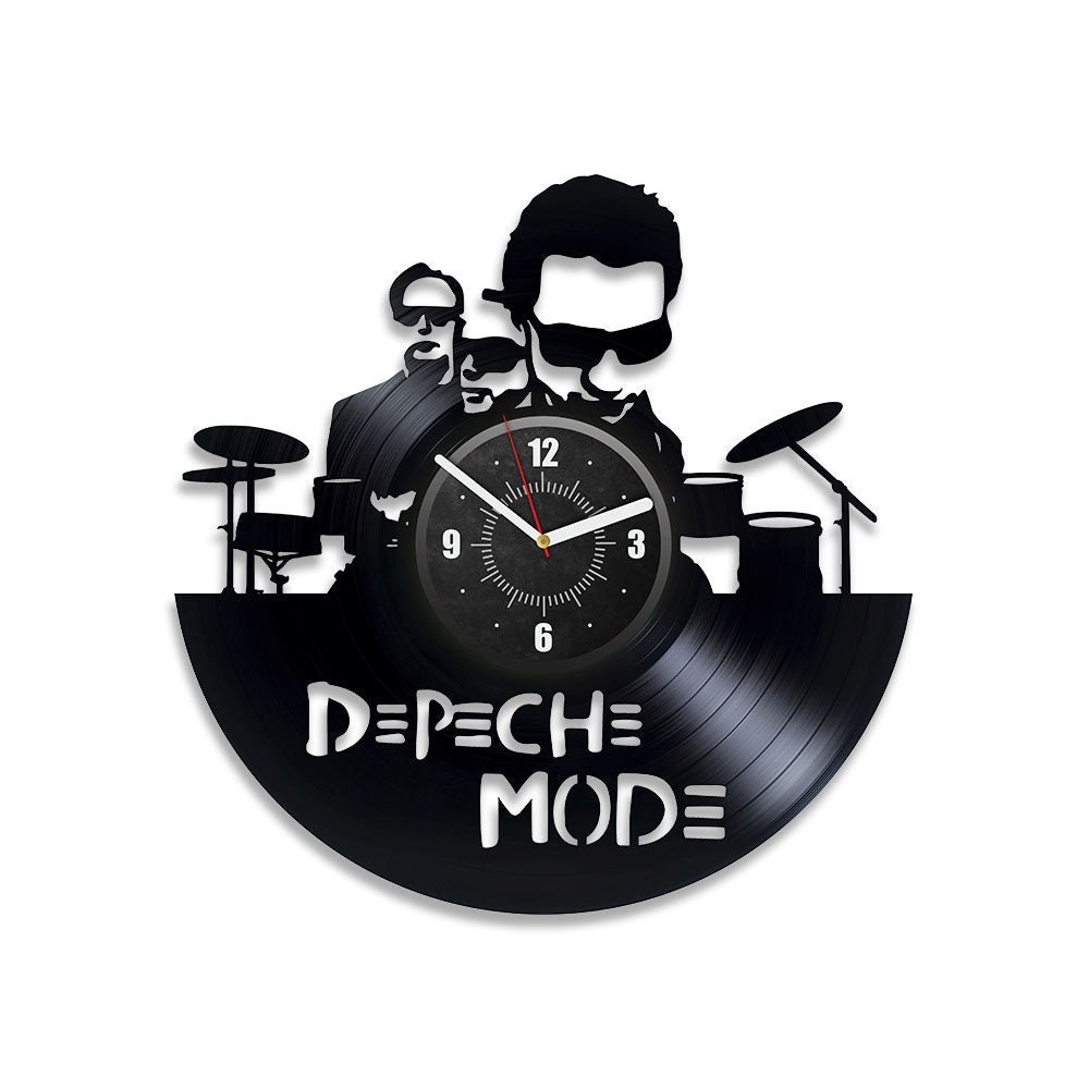 Depeche Mode Vinyl Record Cool Wall Clock Electronic Music Rock Band ...