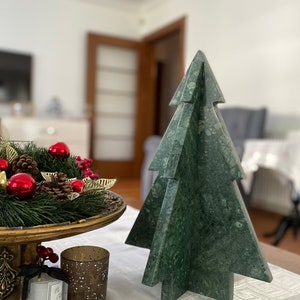 Green Marble Tree, Marble Christmas Tree, Living Room Decoration ...