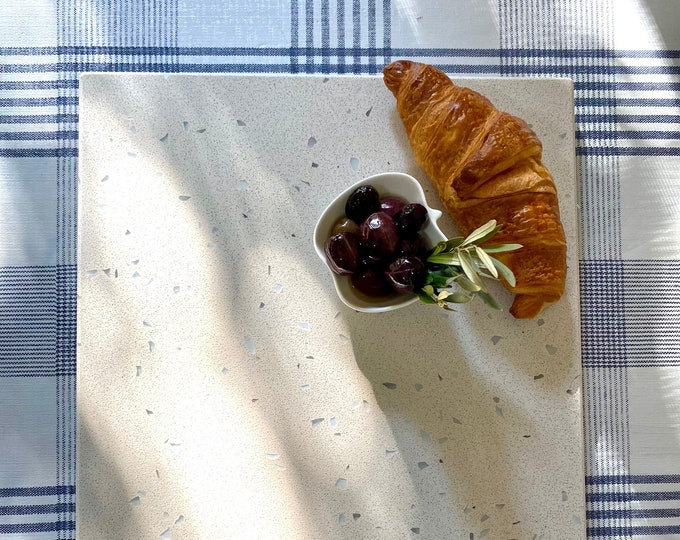 Large Quartz Cutting Board, Mirat Serving Display, Stone Chopping Board ...