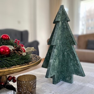 Green Marble Tree, Marble Christmas Tree, Living Room Decoration ...
