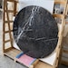 Custom Marble Table Top: Bespoke Round Dining or Coffee Table - Etsy