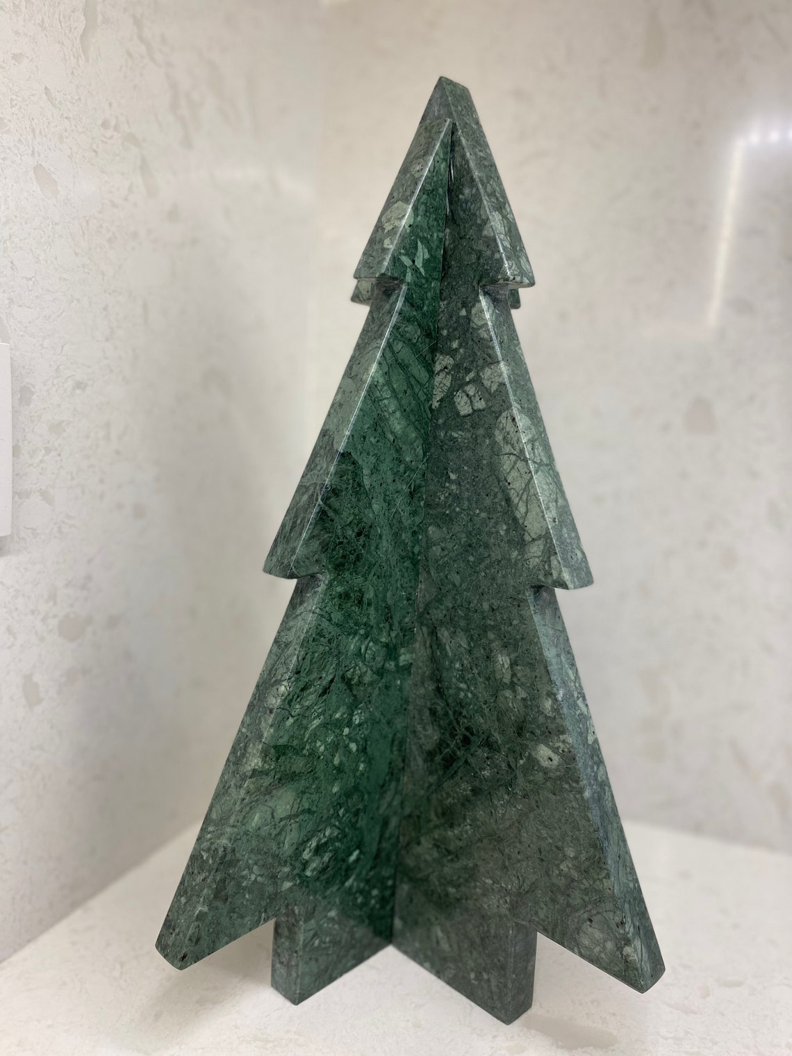 Green Marble Tree, Marble Christmas Tree, Living Room Decoration ...