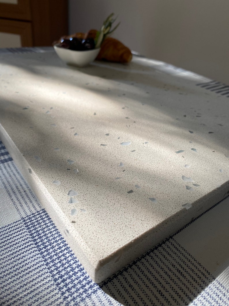 Large Quartz Cutting Board, Mirat Serving Display, Stone Chopping Board ...