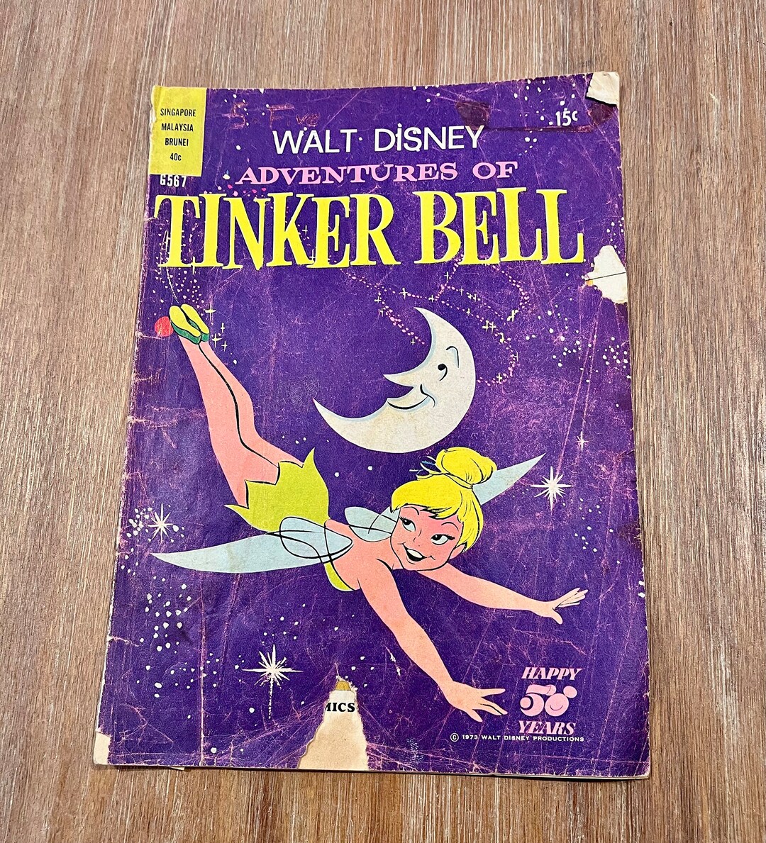 Vintage Tinker Bell 1973 Comic Book - Etsy Australia