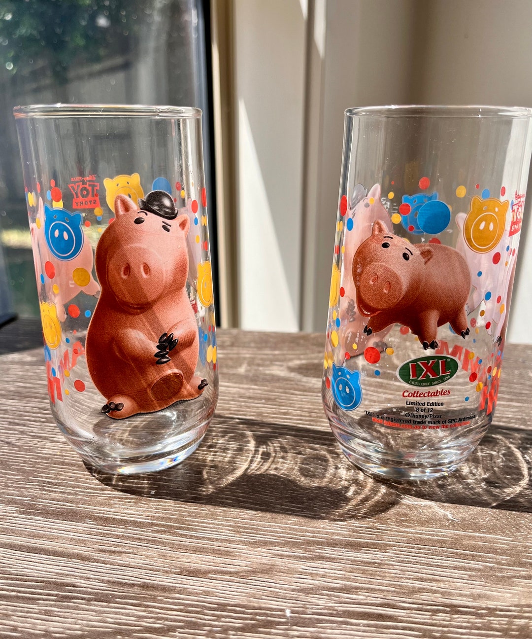 2 X Vintage Collectable IXL Disney Pixar Toy Story Hamm Drinking ...